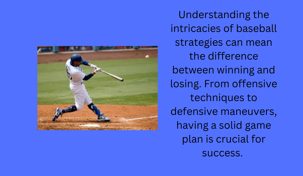 Baseball Strategies To Win In The Game - Sports Meridian